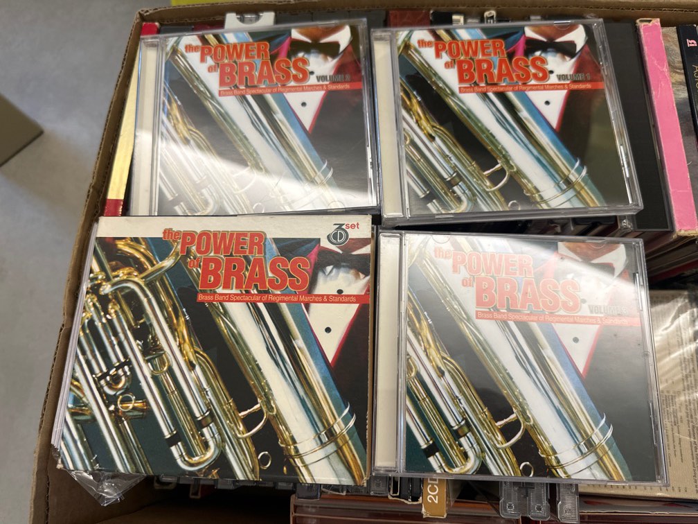 the Power of Brass Vol 1-3 cd, 興趣及遊戲, 音樂、樂器 & 配件, 音樂與媒體 - CD 及 DVD - Carousell