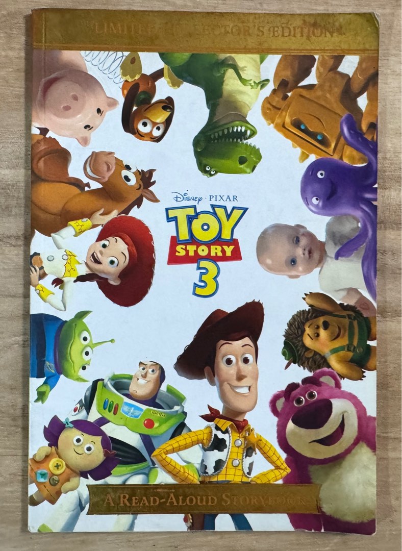Toy Story 3 - A Read Aloud Story Book, Hobbies & Toys, Books ...