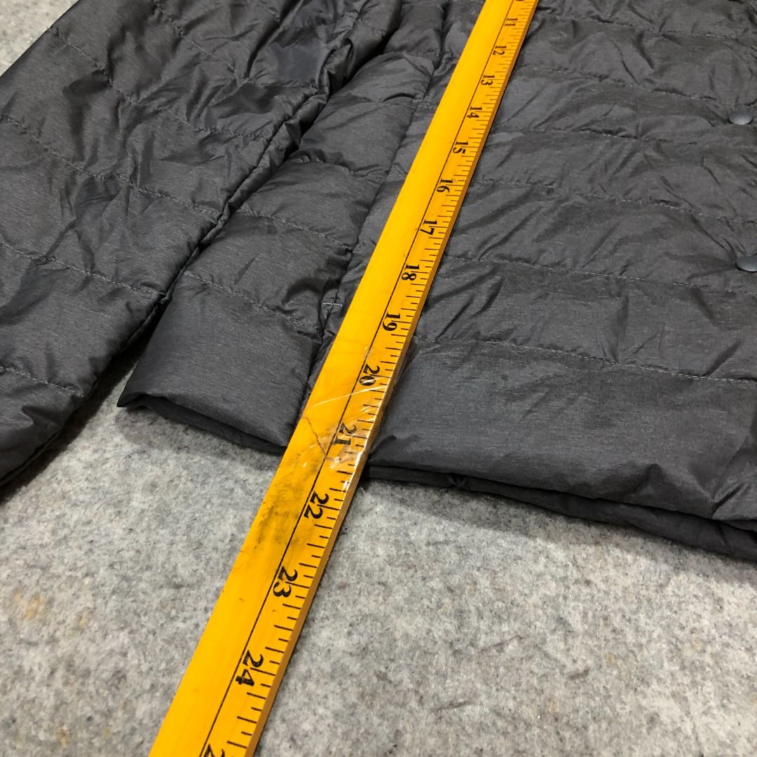 UNIQLO Ultra Light Down Jacket Collarless Parka Puff Puffer Winter Snow ...