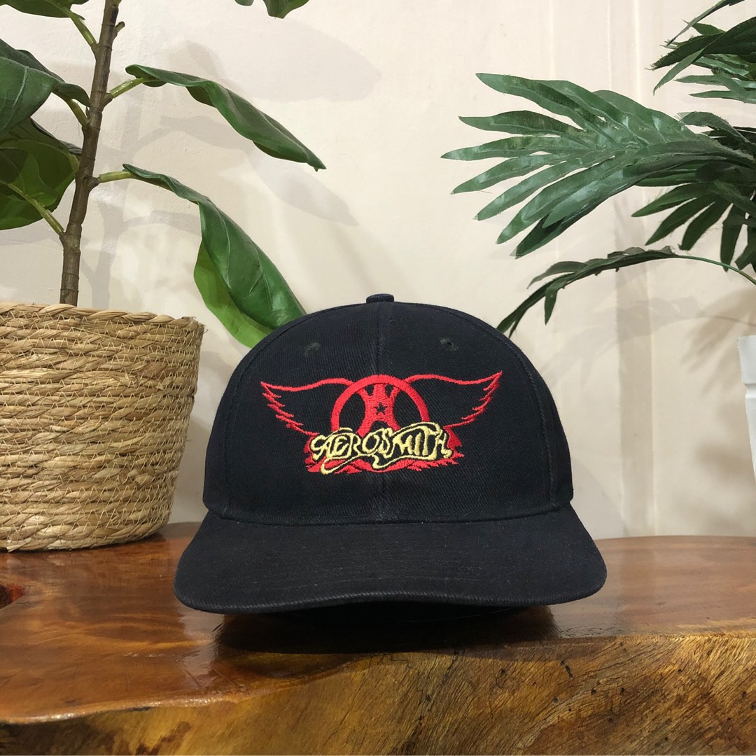 Vintage Aerosmith Band Cap, Men's Fashion, Watches & Accessories, Cap ...