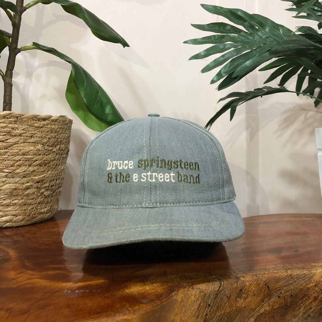 Vintage Bruce Springsteen Cap, Men's Fashion, Watches & Accessories ...