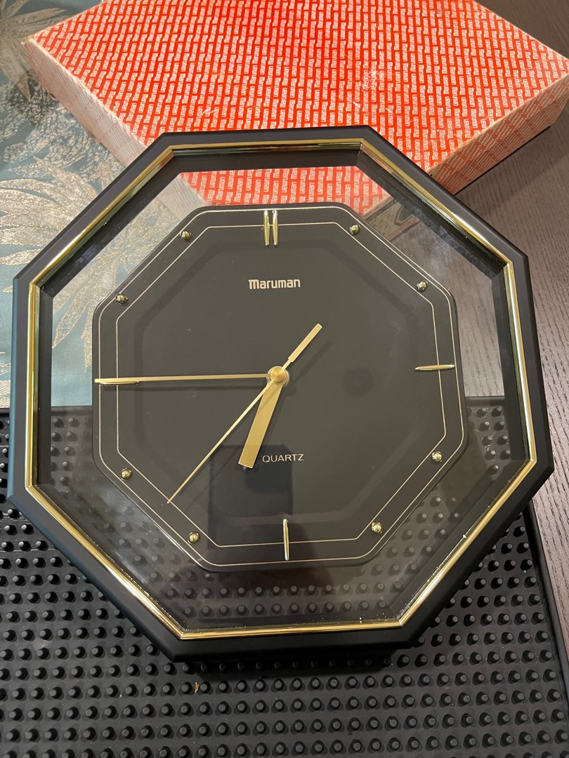 Vintage Maruman Clock Horloge A Quartz Made in Japan, Hobbies & Toys ...