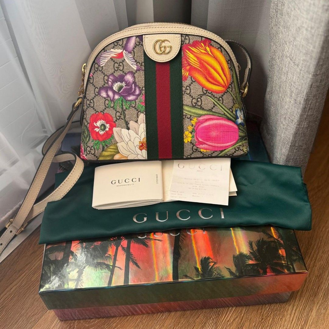 VVGC gucci ophidia flowers 2022 complete set box rec booklet db, Barang ...