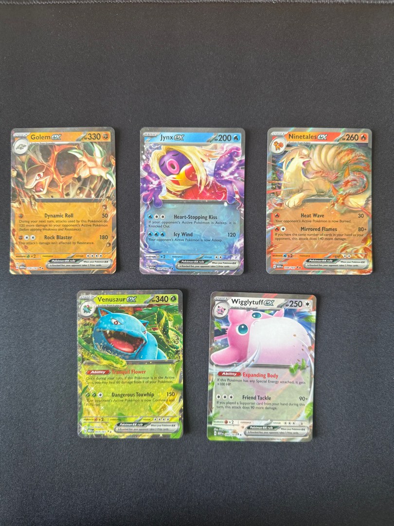 151 pokemon ex trading cards, Hobbies & Toys, Toys & Games on Carousell