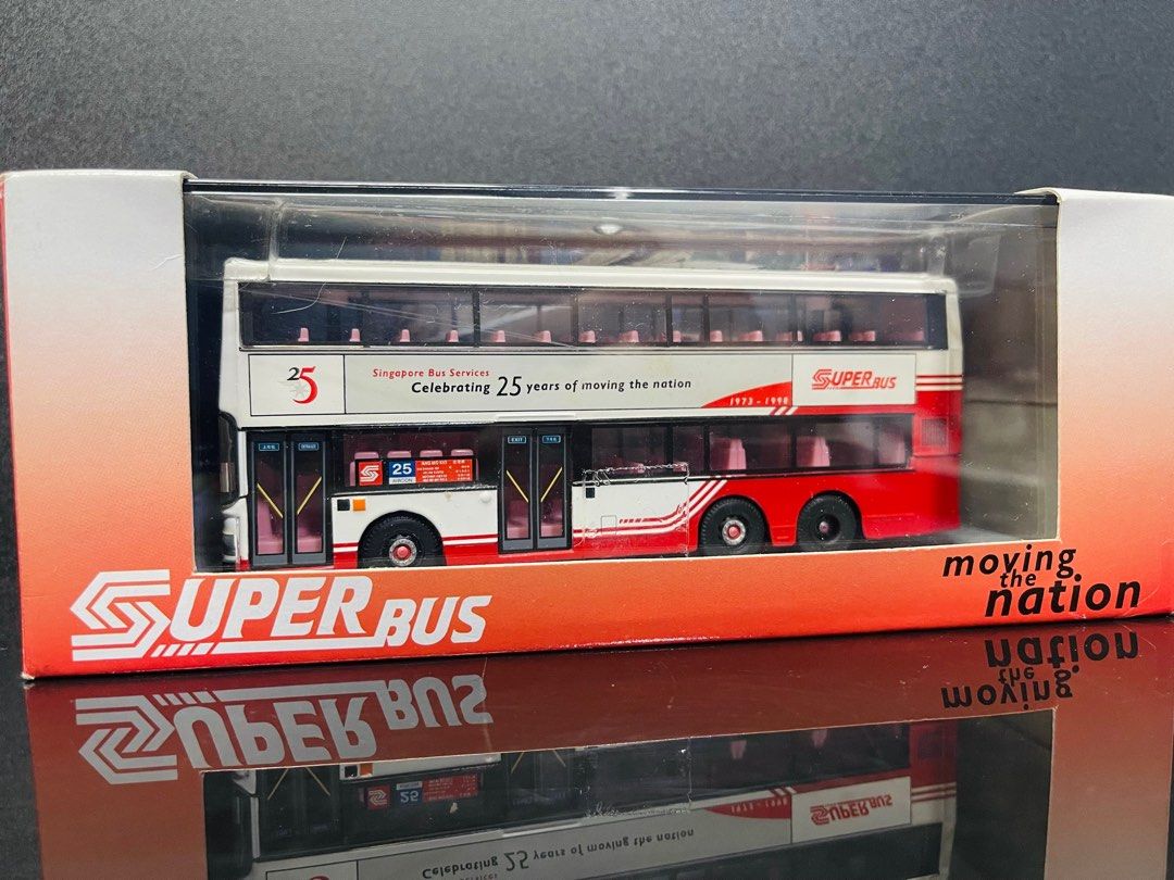 1/76 Corgi Superbus SG Singapore 25th Anniversary Volvo Olympian Bus ...
