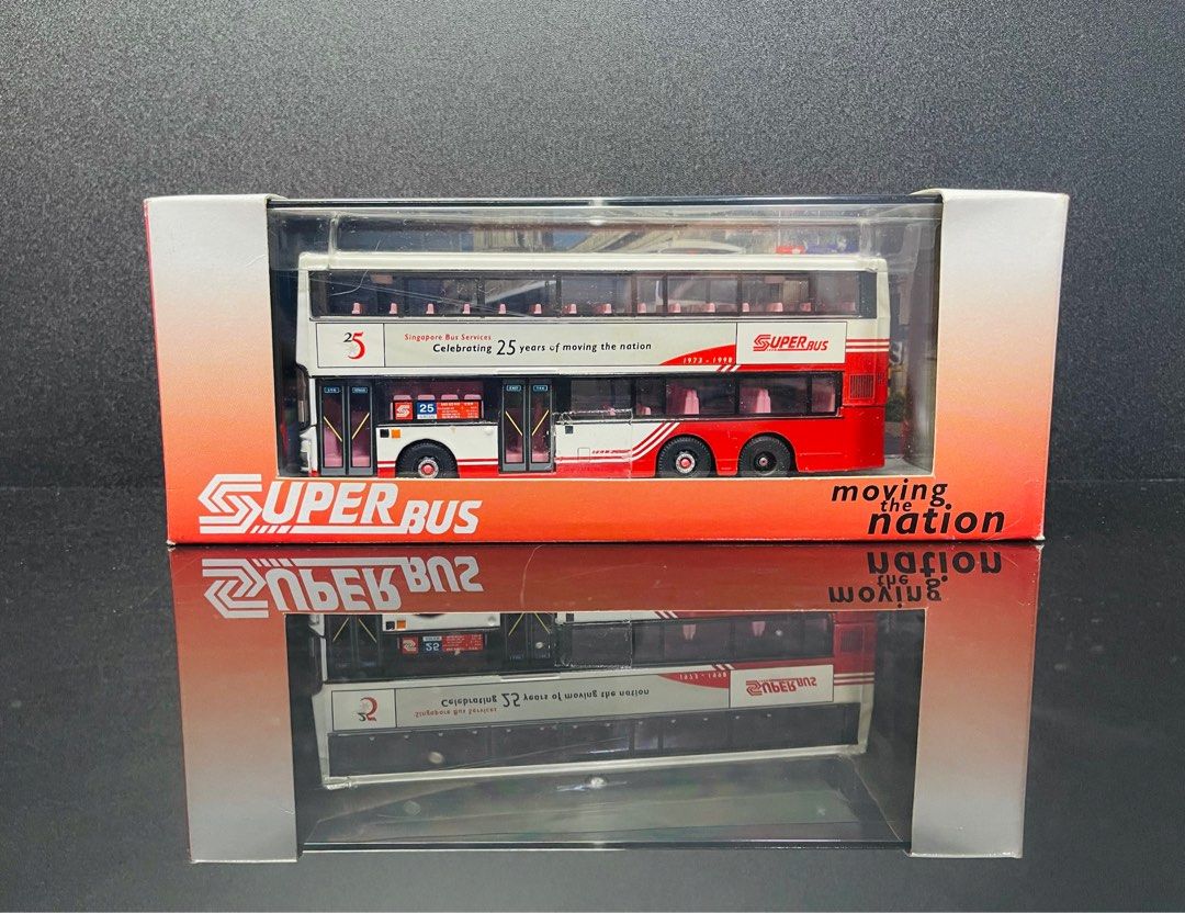 1/76 Corgi Superbus SG Singapore 25th Anniversary Volvo Olympian Bus ...