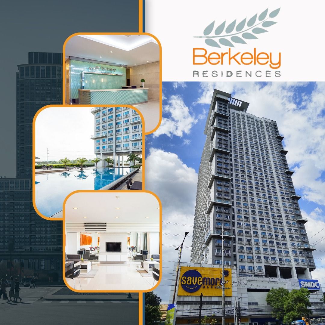 1BR Berkeley Residences Condo For Sale Katipunan Quezon City, Property ...