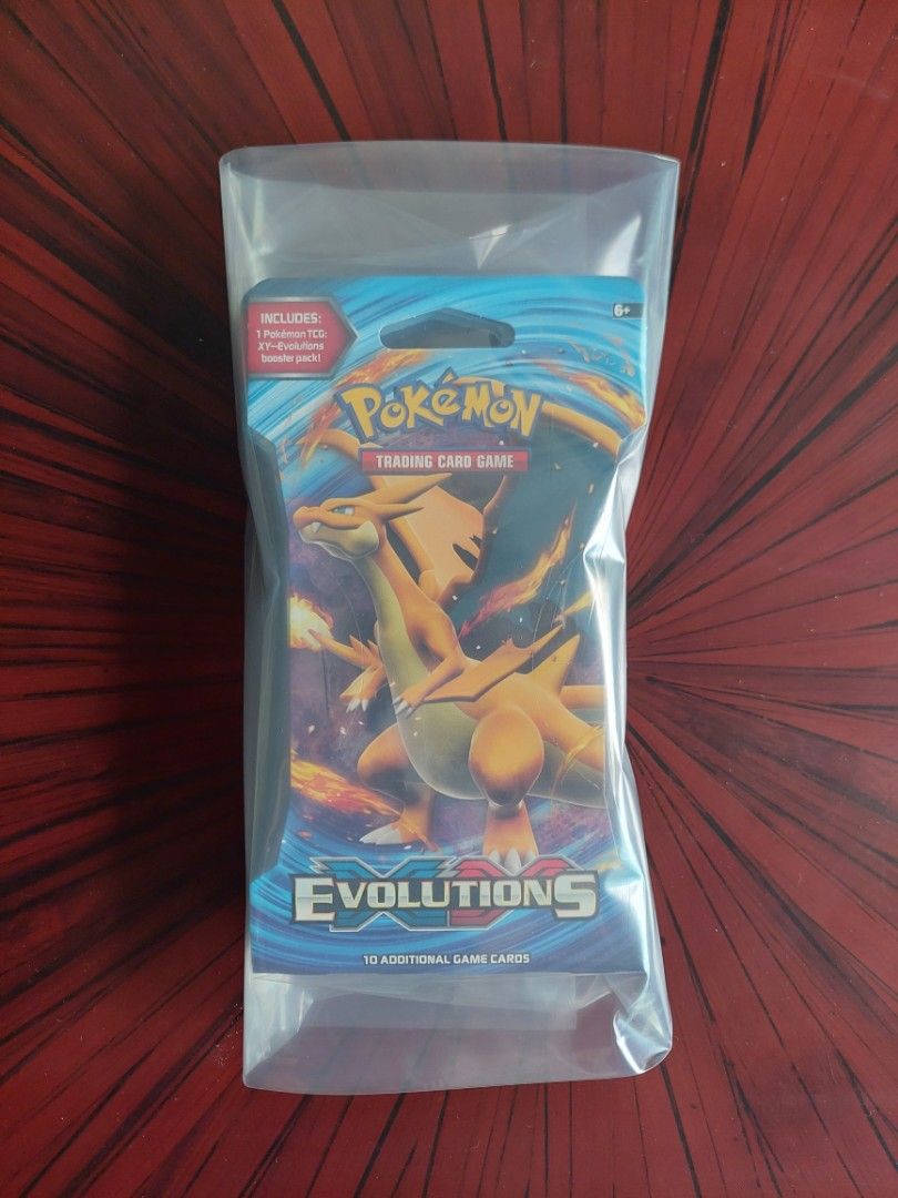 2016 Pokemon TCG XY Evolutions Charizard Sleeved Booster Pack, Hobbies ...