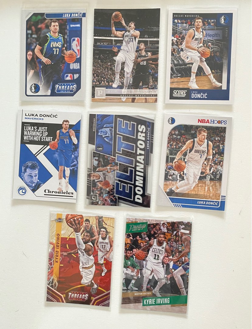 2nd Year Luka Doncic & Kyrie Irving Lot | Go Mavs, Hobbies & Toys ...