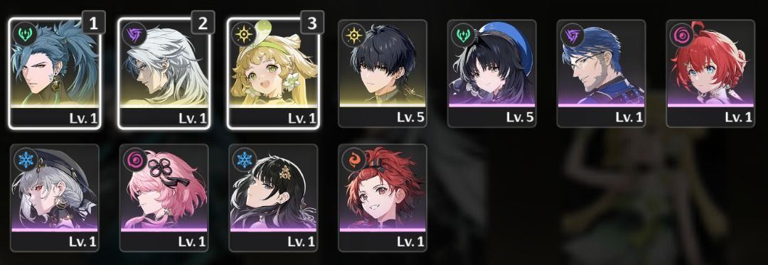 3SSR / JIYAN X CALCHARO X VERINA / SEA / UNION LVL 4 / STARTER ...