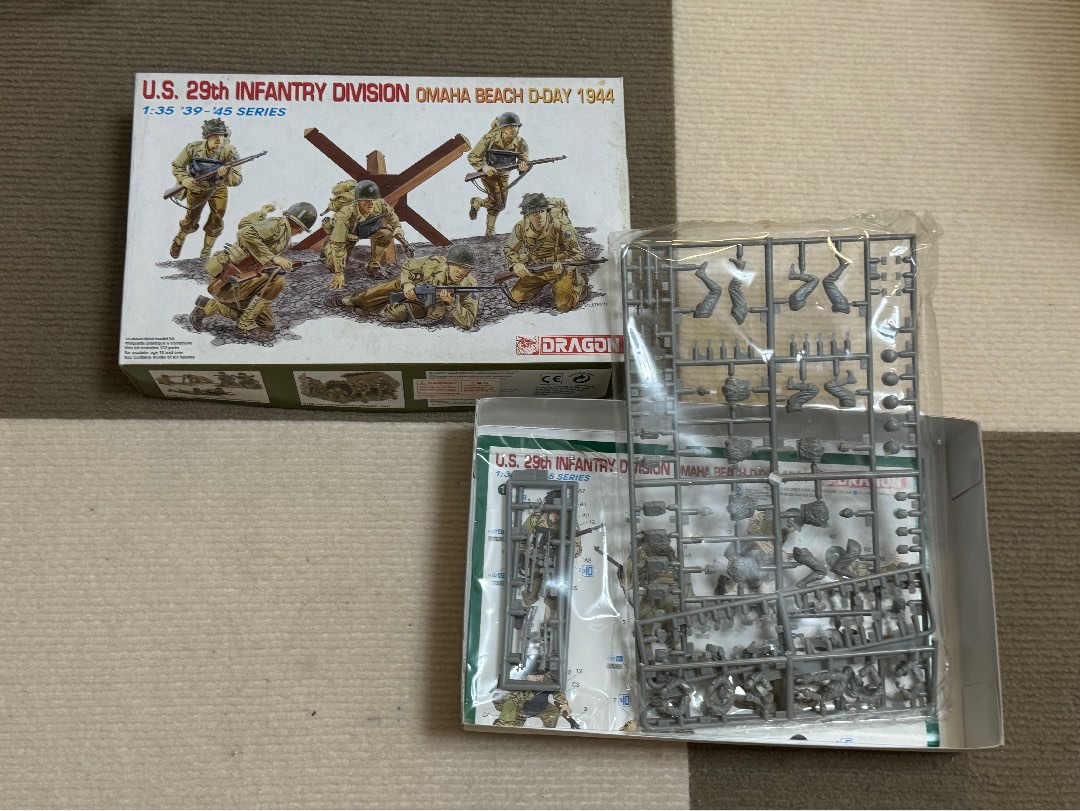 DRAGON 6211 1/35 '39-45 Series U.S.29th Infantry Division Omaha Beach D ...