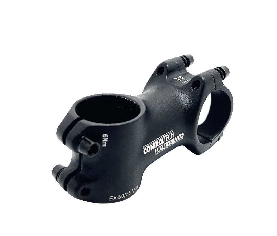 全新 CONTROLTECH 鋁合金龍頭 / 立管 60mm 黑色, 體育器材, 自行車及配件, 單車在旋轉拍賣