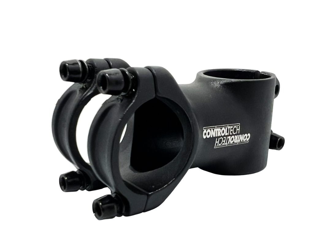 全新 CONTROLTECH 鋁合金龍頭 / 立管 60mm 黑色, 體育器材, 自行車及配件, 單車在旋轉拍賣