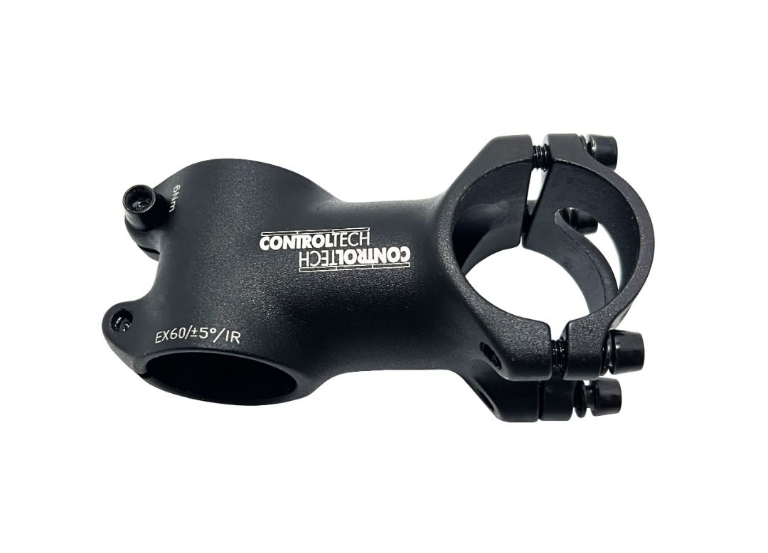 全新 CONTROLTECH 鋁合金龍頭 / 立管 60mm 黑色, 體育器材, 自行車及配件, 單車在旋轉拍賣