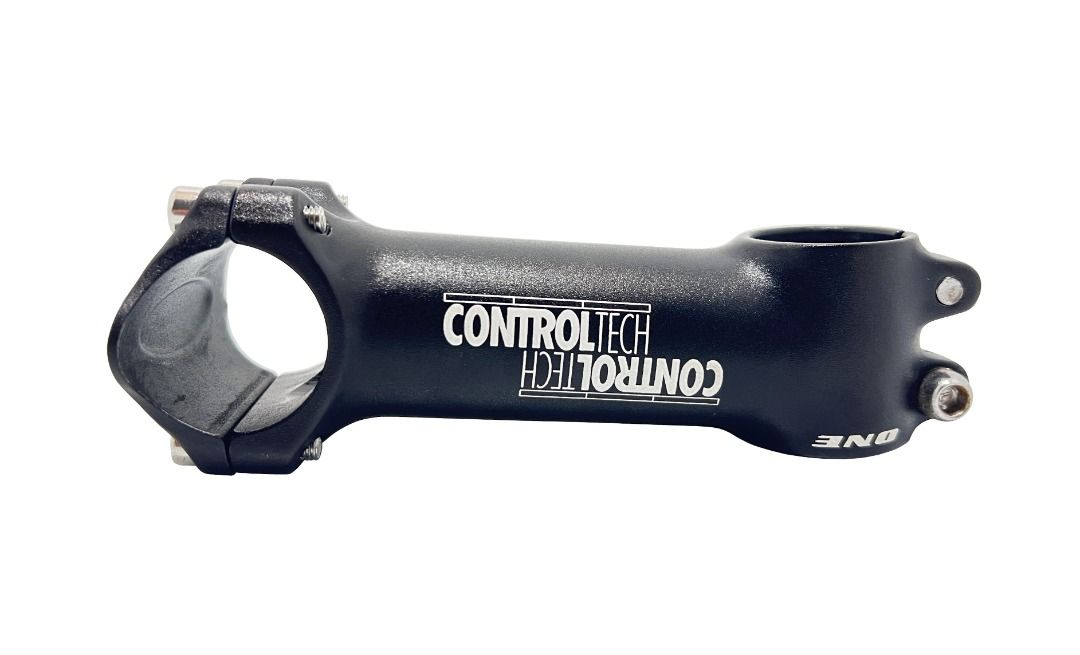 拆車品 CONTROLTECH ONE 鋁合金 噴砂黑 龍頭 / 立管 110mm, 體育器材, 自行車及配件, 單車在旋轉拍賣