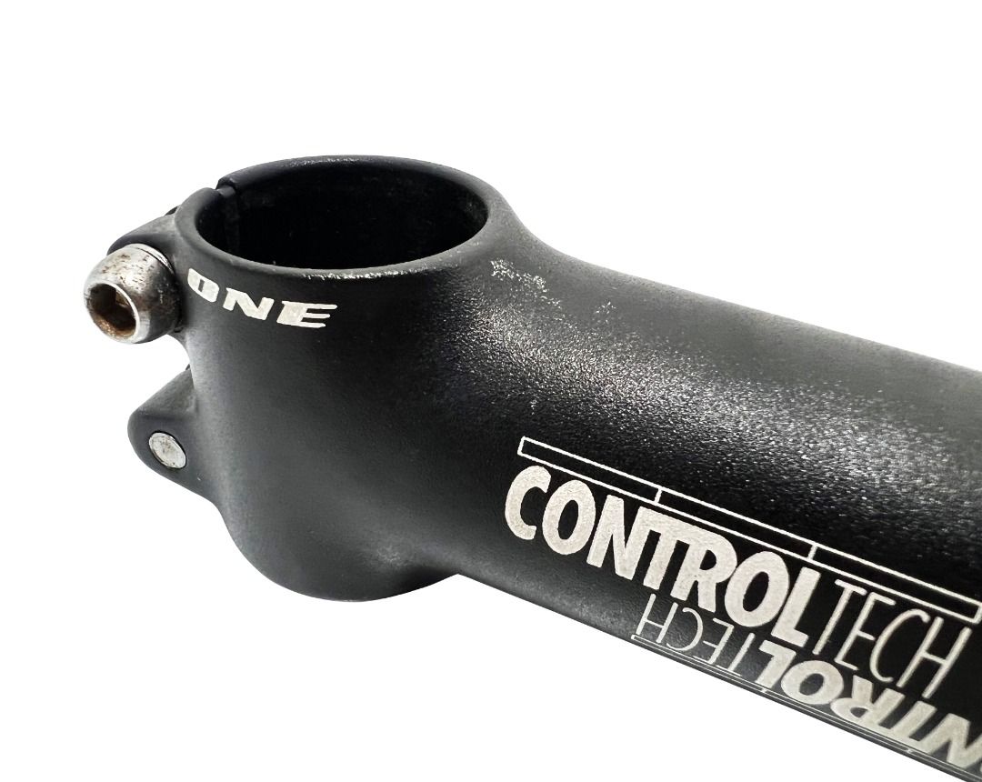 拆車品 CONTROLTECH ONE 鋁合金 噴砂黑 龍頭 / 立管 110mm, 體育器材, 自行車及配件, 單車在旋轉拍賣