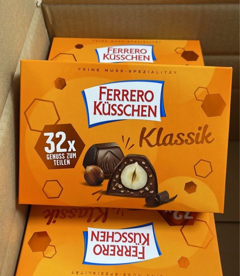 德國 Ferrero Kusschen 2024年11月返貨, 嘢食 & 嘢飲, 其他食物及飲料 - Carousell