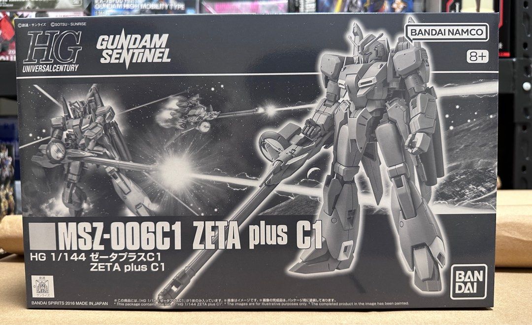 高達模型 hg Gundam Sentinel hg 1/144 Zeta Plus C1, 興趣及遊戲, 玩具 & 遊戲類 - Carousell