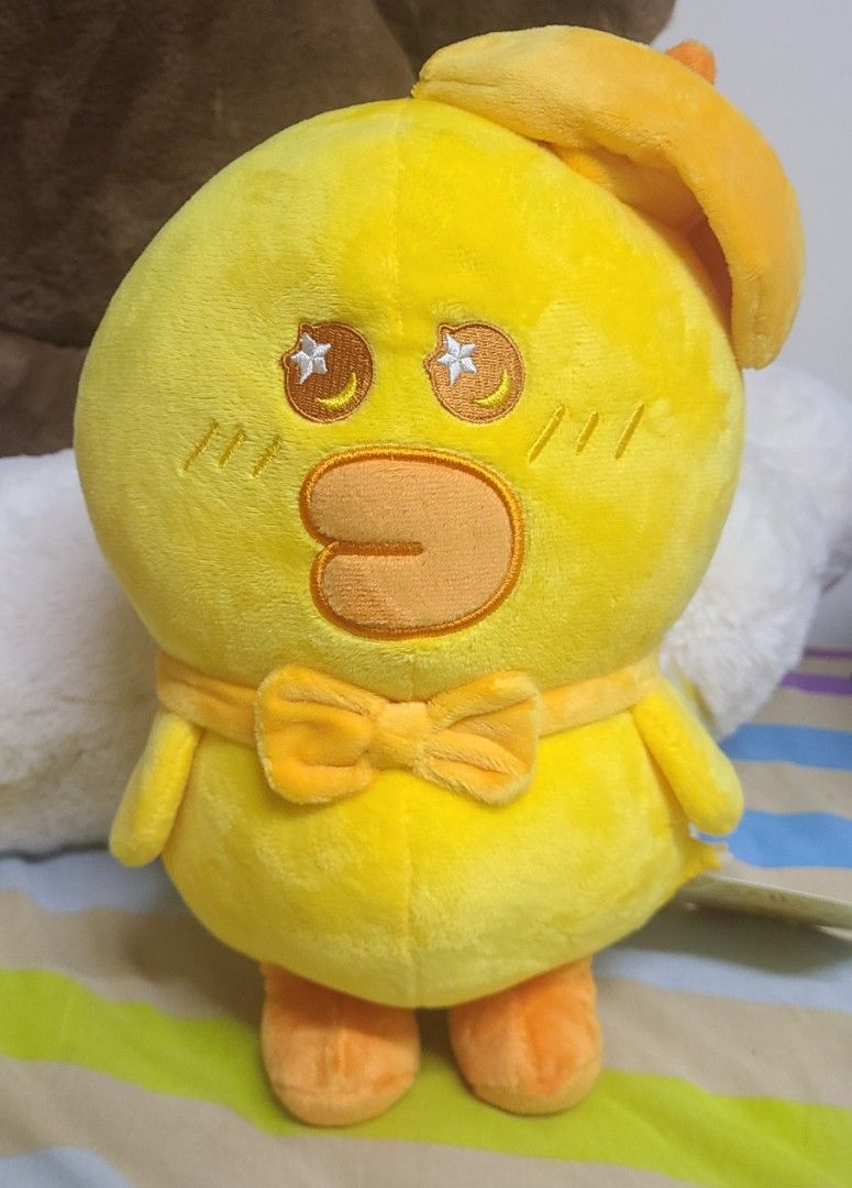 [美國直送] Line Friends SALLY makes everything YELLOW Sally 莎莉雞 公仔, 興趣及遊戲 ...