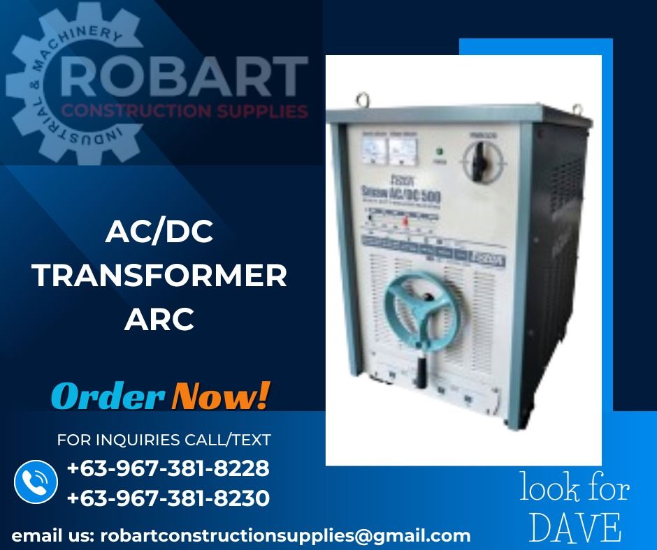 AC / DC TRANSFORMER ARC, Commercial & Industrial, Construction Tools ...