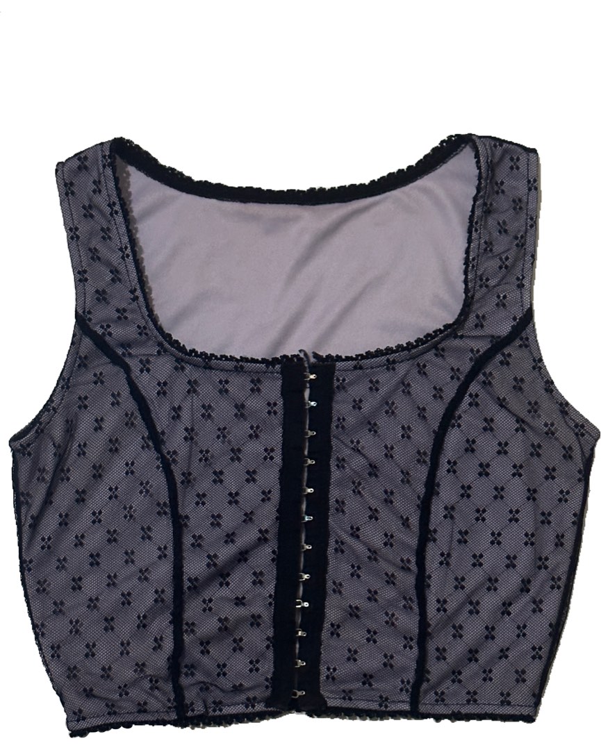 Alt Purple Corset Top (Alternative, Goth, Punk, Whimsy Goth, Grunge ...