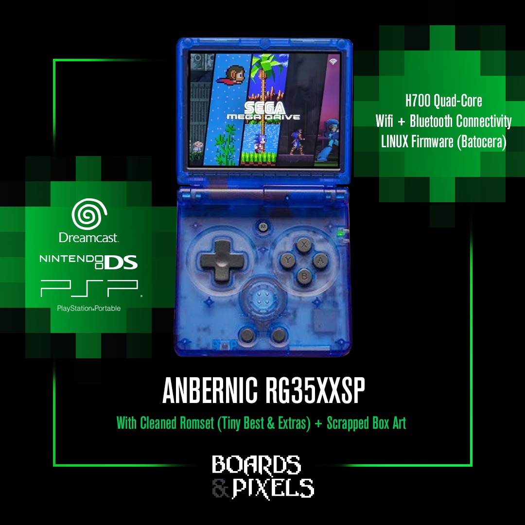 (READY STOCK) Anbernic RG35XX SP RG35XXSP Retro Handheld Gameboy ...