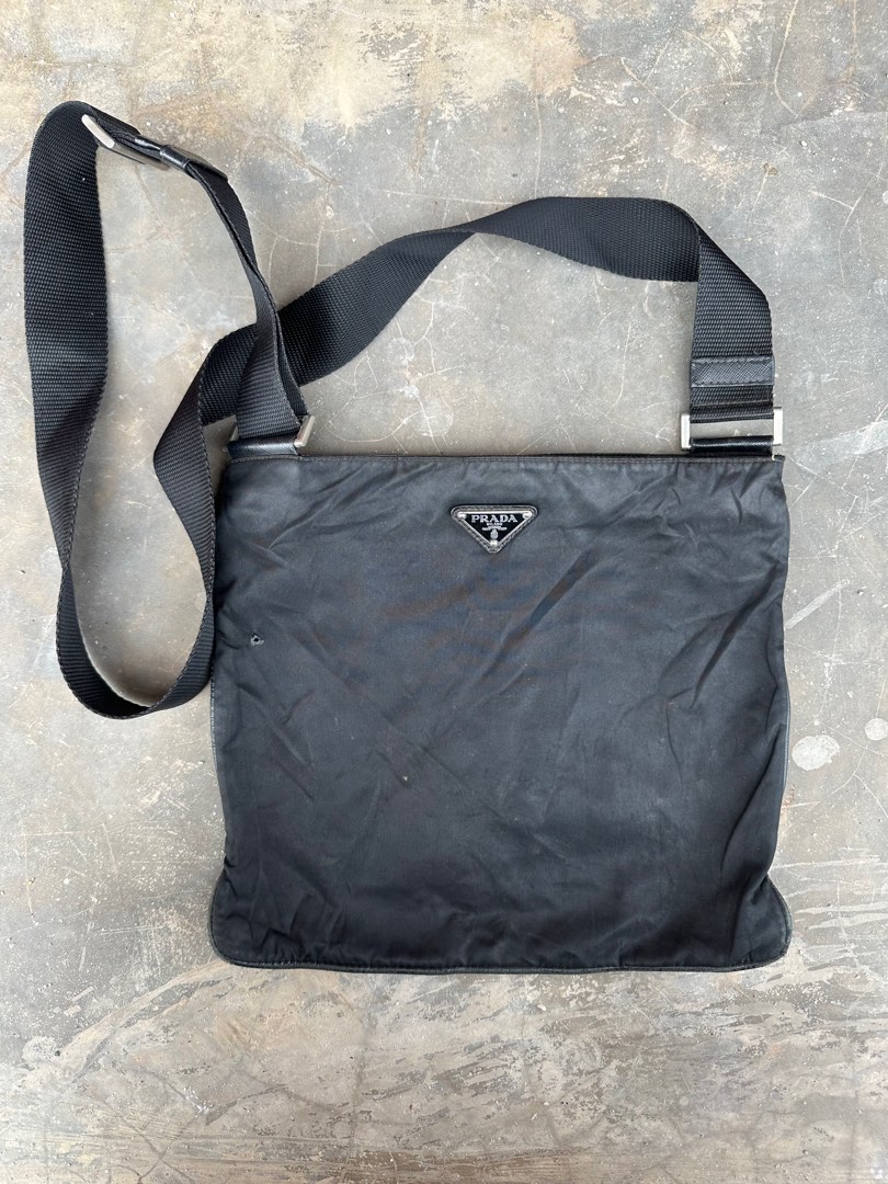 Authentic Prada Sling Bag, Men's Fashion, Bags, Sling Bags on Carousell