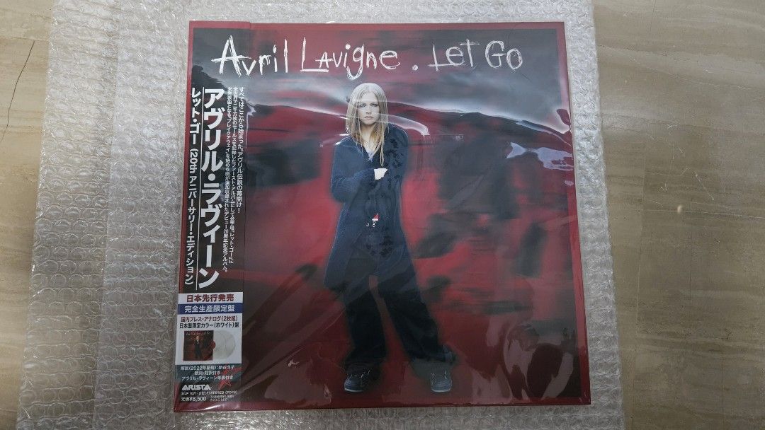 Avril Lavigne Let Go 12"White Vinyl Japan Limited Edition 2LP, Hobbies & Toys, Music & Media ...