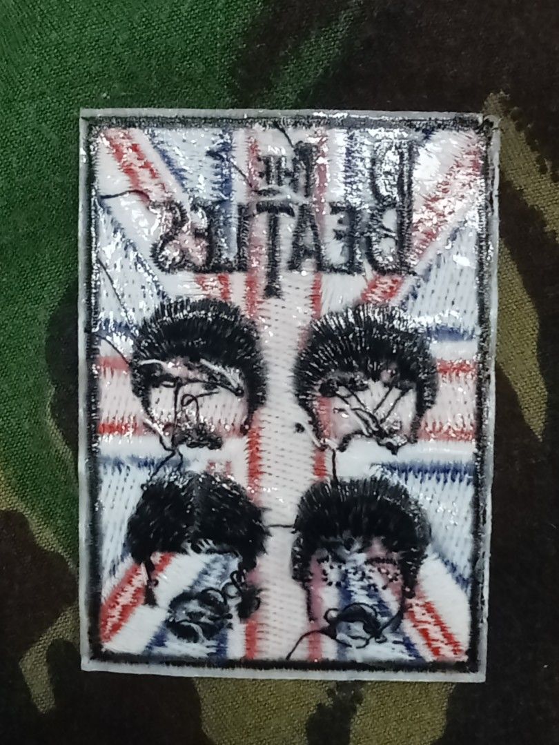 Beatles patches, Men's Fashion, Coats, Jackets and Outerwear on Carousell