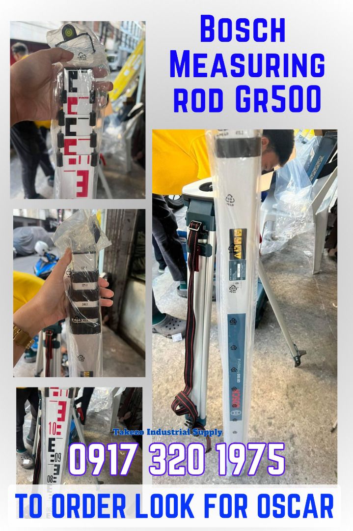 BOSCH MEASURING ROD, Commercial & Industrial, Construction & Building ...