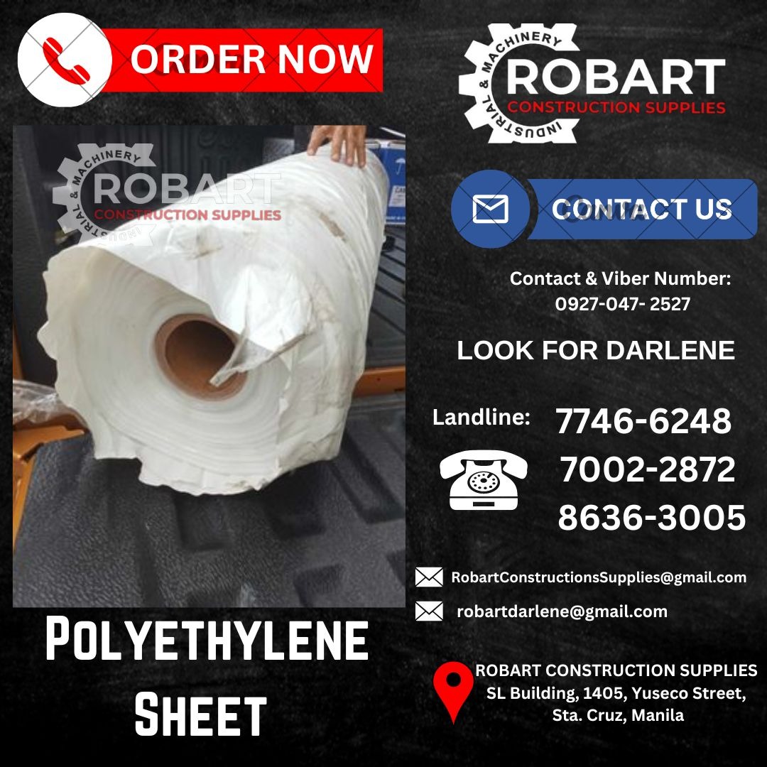 BRANDNEW Polyethylene Sheet, Commercial & Industrial, Construction ...