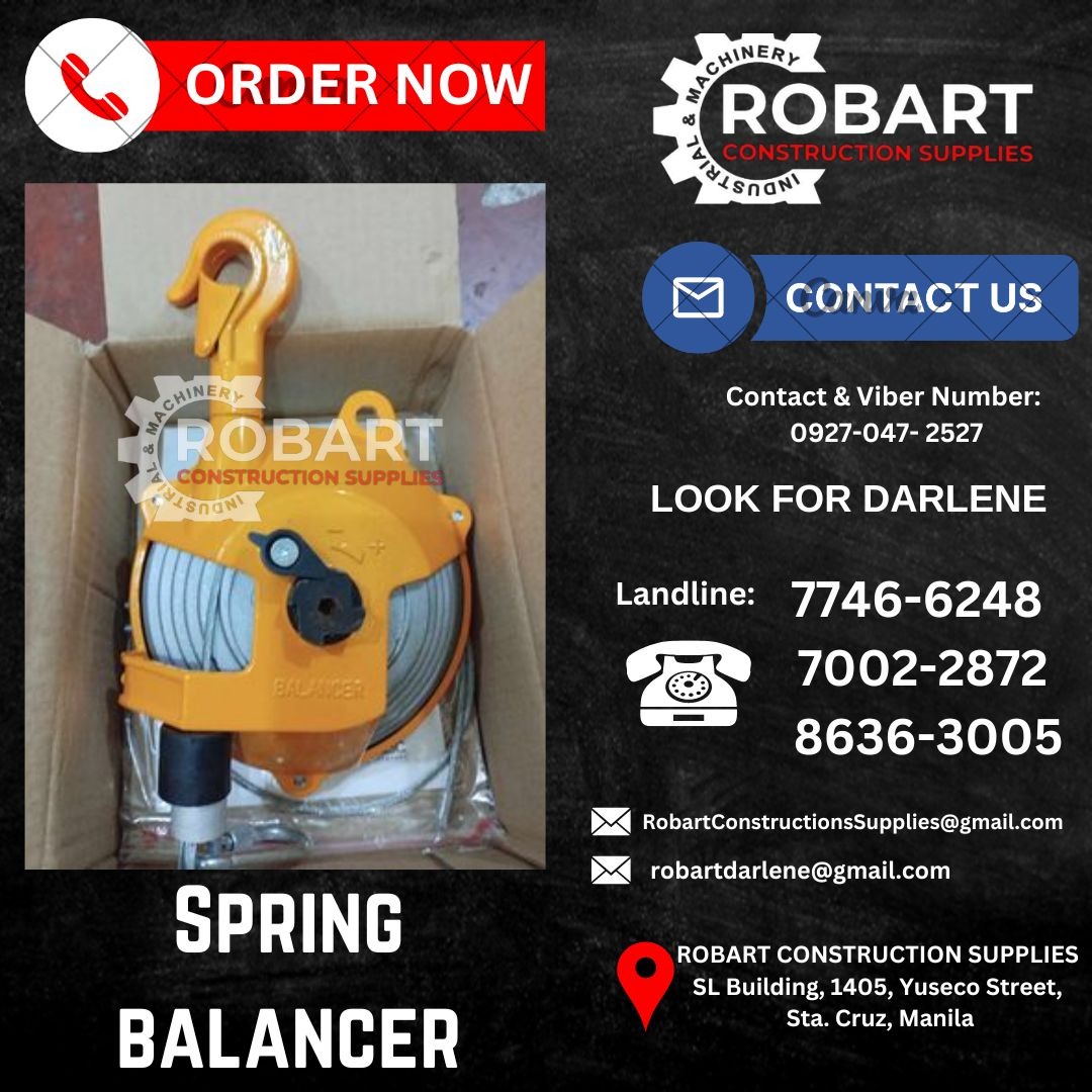 BRANDNEW Spring balancer, Commercial & Industrial, Construction Tools ...