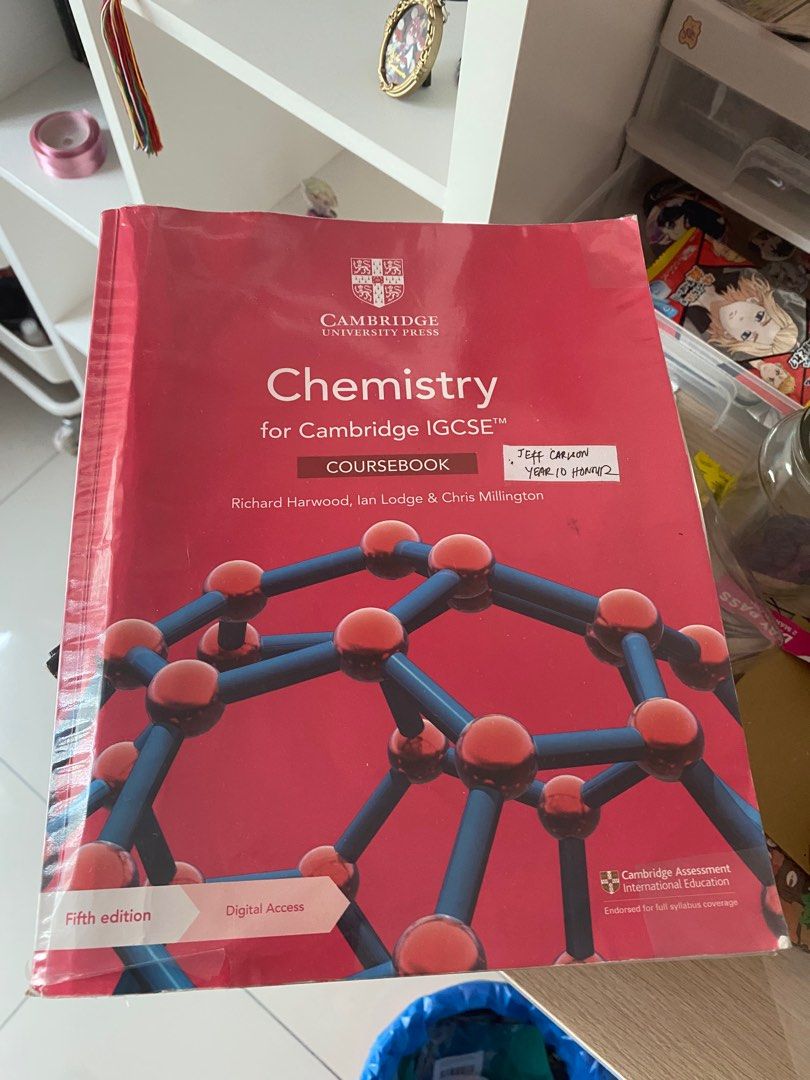 Cambridge IGCSE Chemistry Textbook, Hobbies & Toys, Books & Magazines ...