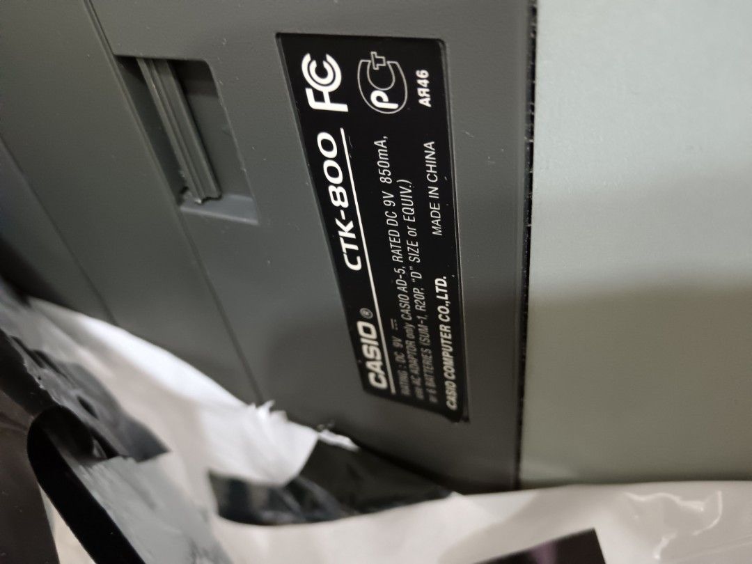 Casio ctk 800 keyboards, Hobbies & Toys, Music & Media, Musical ...