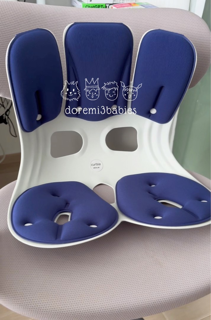 combo set! 韓國Curble Grand/ Curble Grand Plus升級護脊坐墊, 傢俬＆家居, 其他, 家居改善及收納 ...