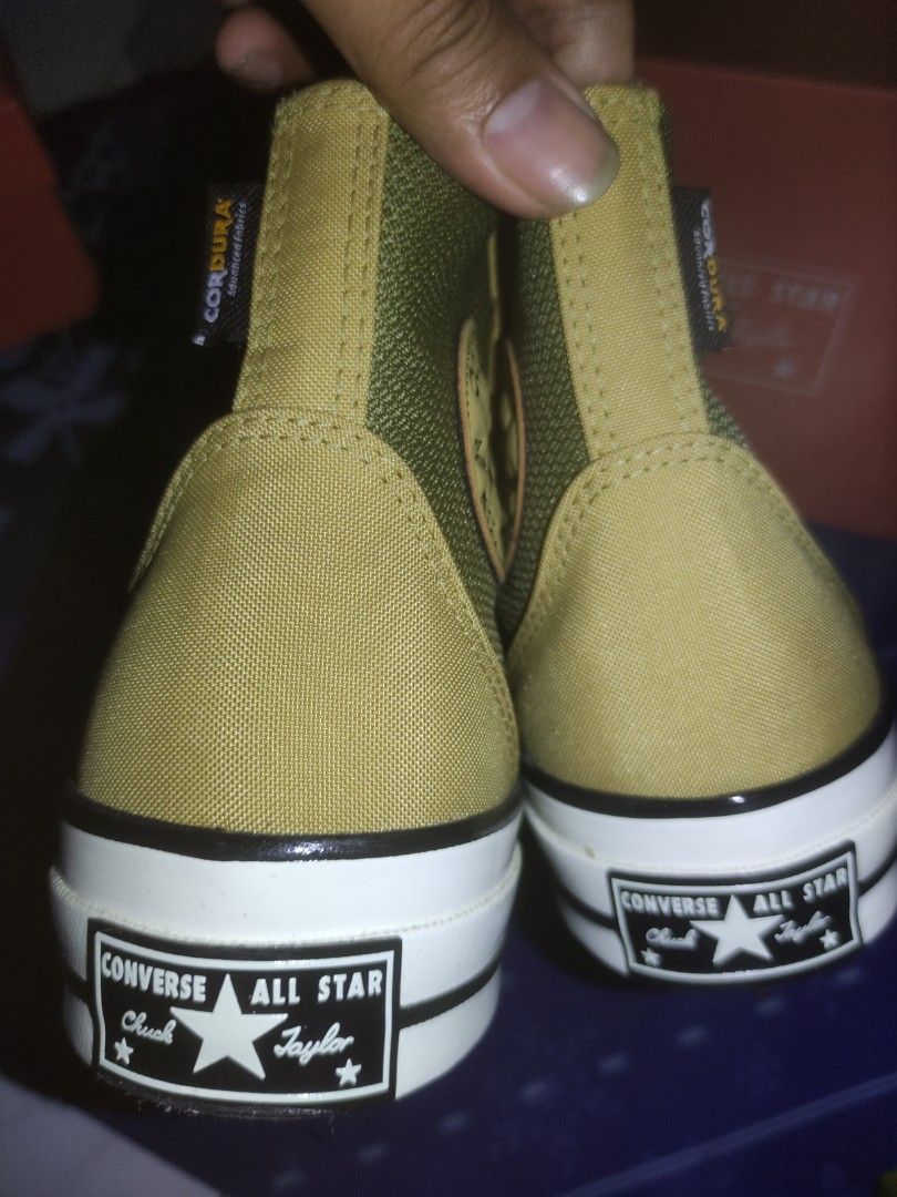 CONVERSE CHUCK 70 X CORDURA COSMIC TURTLE DUNESCAPE, Fesyen Pria ...