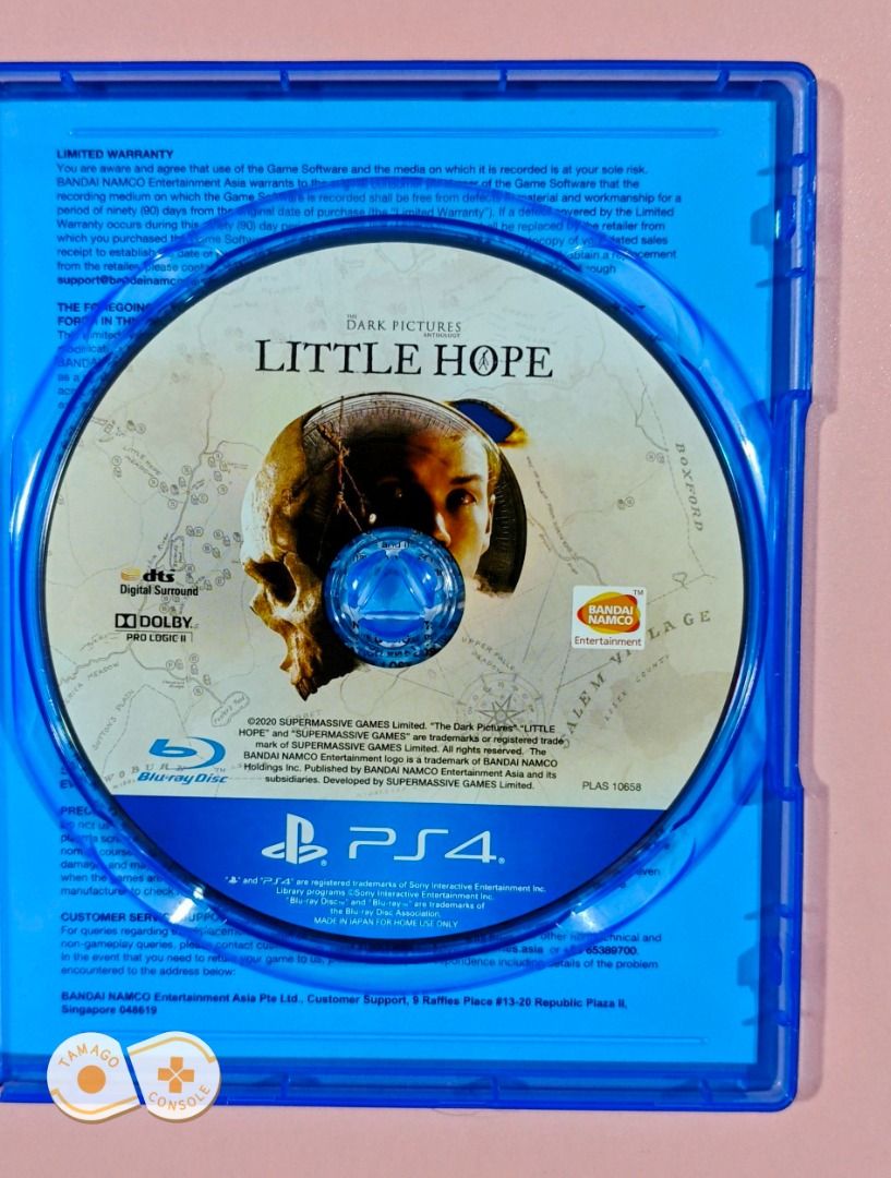 Dark Pictures Anthology: Little Hope - [PS4 Game] [ENGLISH Language ...