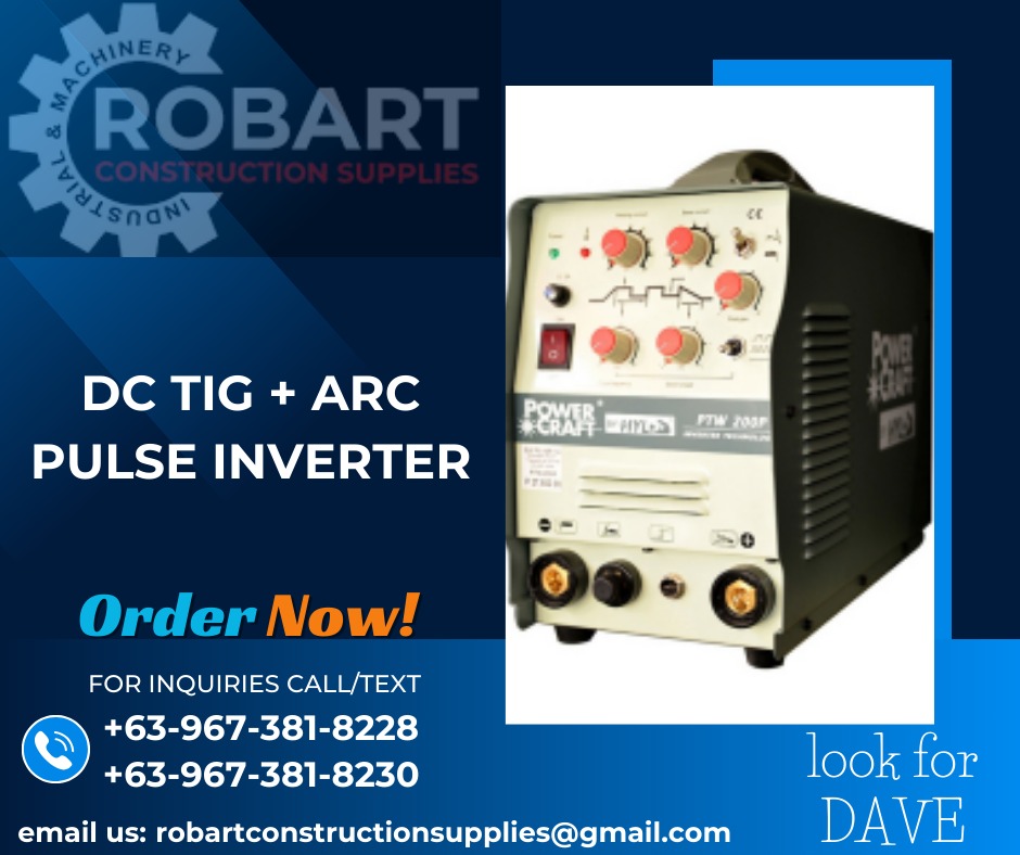 DC TIG + ARC PULSE INVERTER, Commercial & Industrial, Construction ...