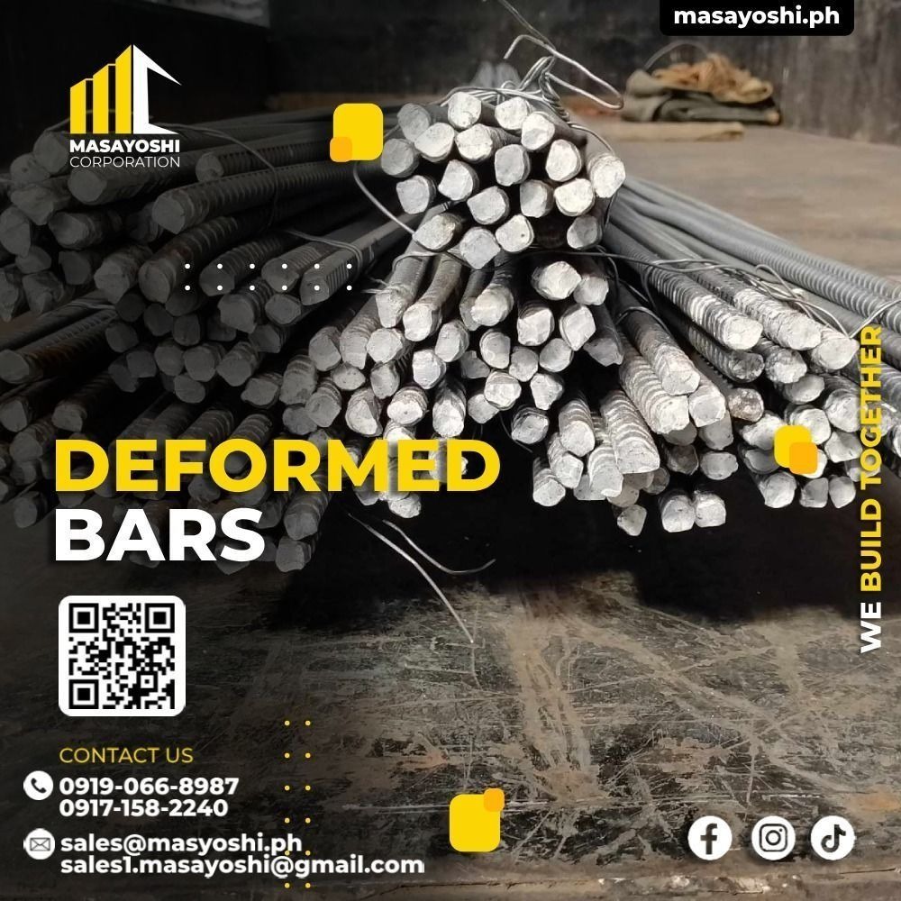 Deformed Bar | Deformed Bar Grade 60 10mm x 6meters | RSB | Corrugated ...