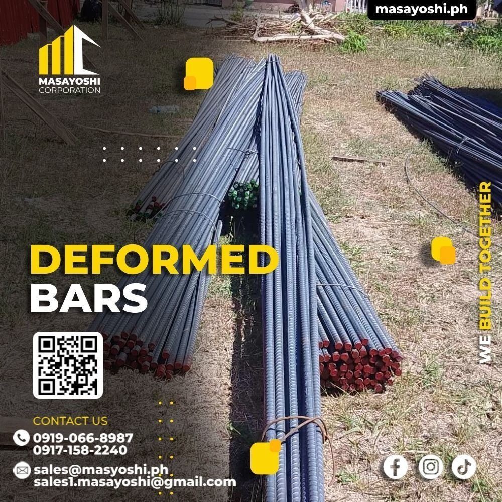 Deformed Bar | Deformed Bar Grade 60 8mm x 12meters | RSB | Corrugated ...