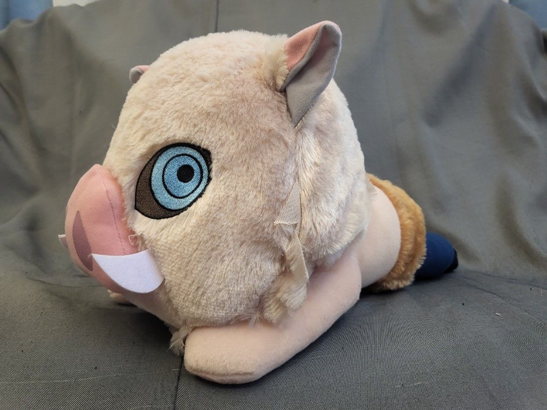 Demon Slayer Inosuke Hashibira Large Nesoberi Sega Plushie, Hobbies ...