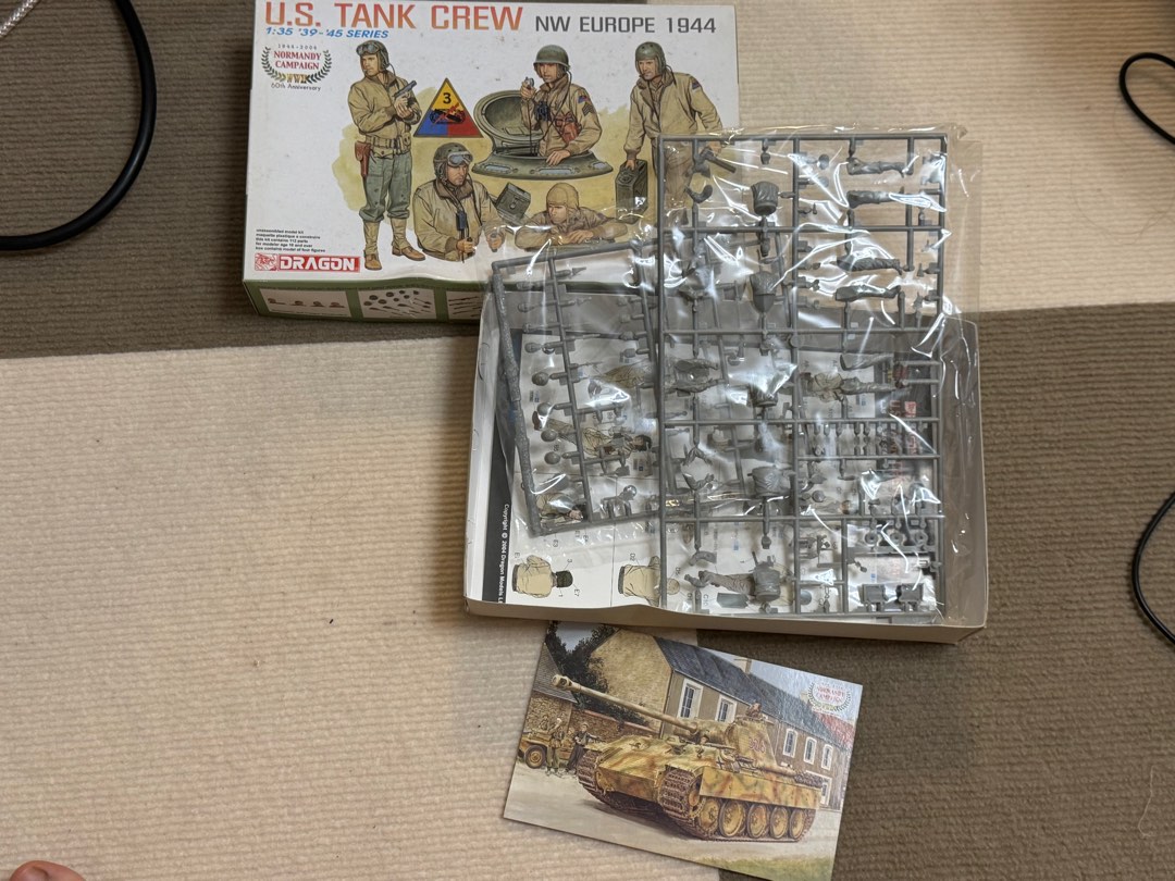 DRAGON 6054 1/35 U.S. Tank Crew （NW Europe 1944）, 興趣及遊戲, 玩具 & 遊戲類 ...