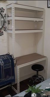 Durable Study Table Cum Storage Rack ( Boltless ), Furniture & Home ...