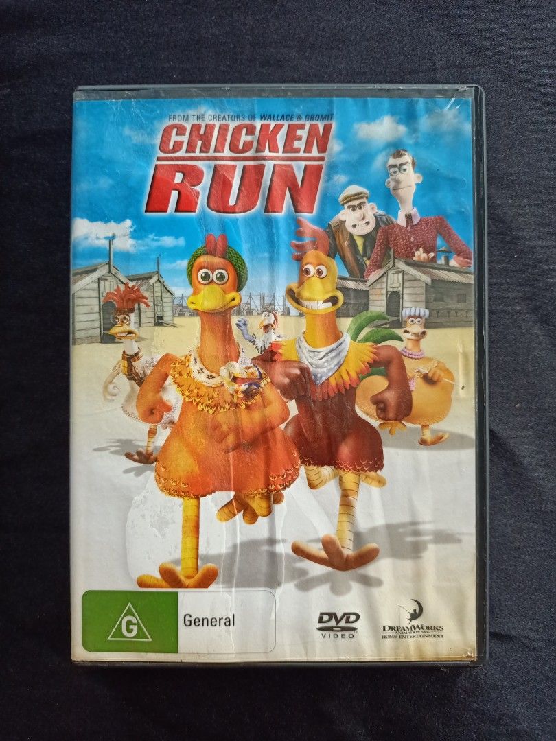 DVD Chicken Run, Hobbies & Toys, Music & Media, CDs & DVDs on Carousell