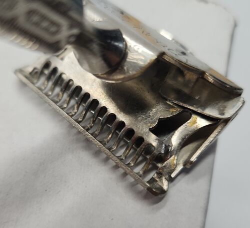 Early 1900's Ever Ready Art Deco Safety Razor in Original Metal Box ...