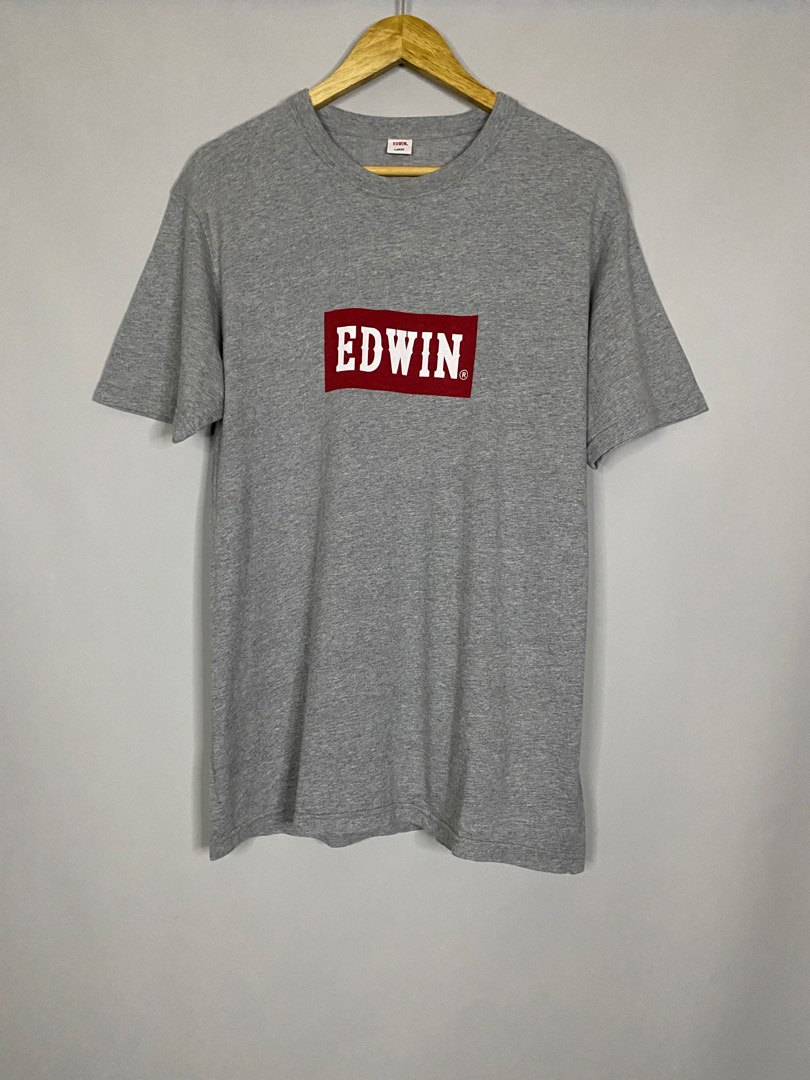 Edwin Japan Classic Logo Shirt, Men's Fashion, Tops & Sets, Tshirts ...