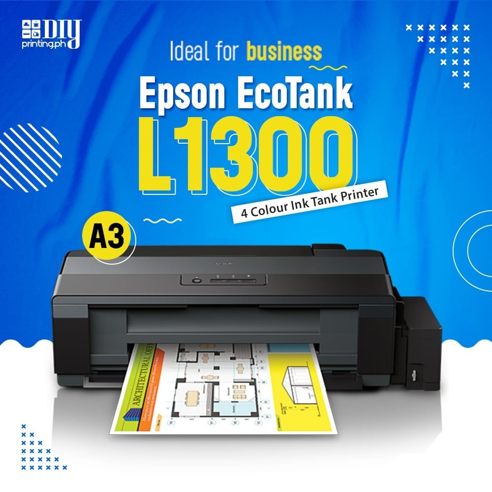 EPSON ECOTANK L1300 - A3 ( 4 COLORS ), Computers & Tech, Printers ...