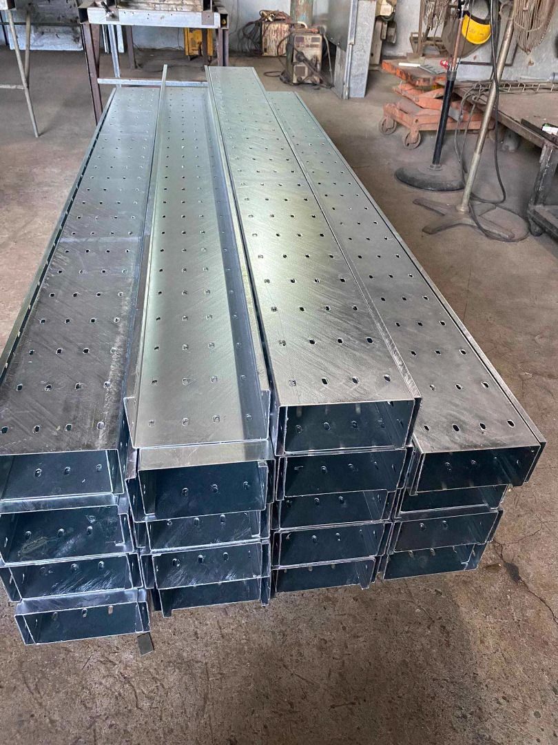 FAST FABRICATION perforated wireways and ladder type cable trays ...