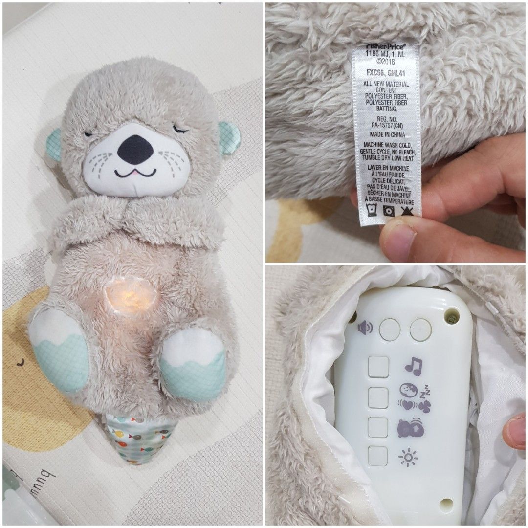 Fisher-Price Soothe 'n Snuggle Otter, Babies & Kids, Infant Playtime on ...