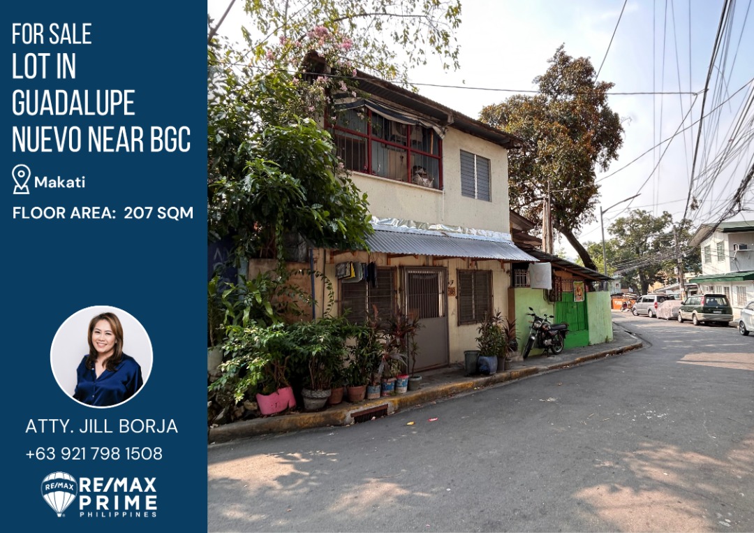 FOR SALE BELOW ZONAL! Corner House in Guadalupe Nuevo, Makati near BGC ...